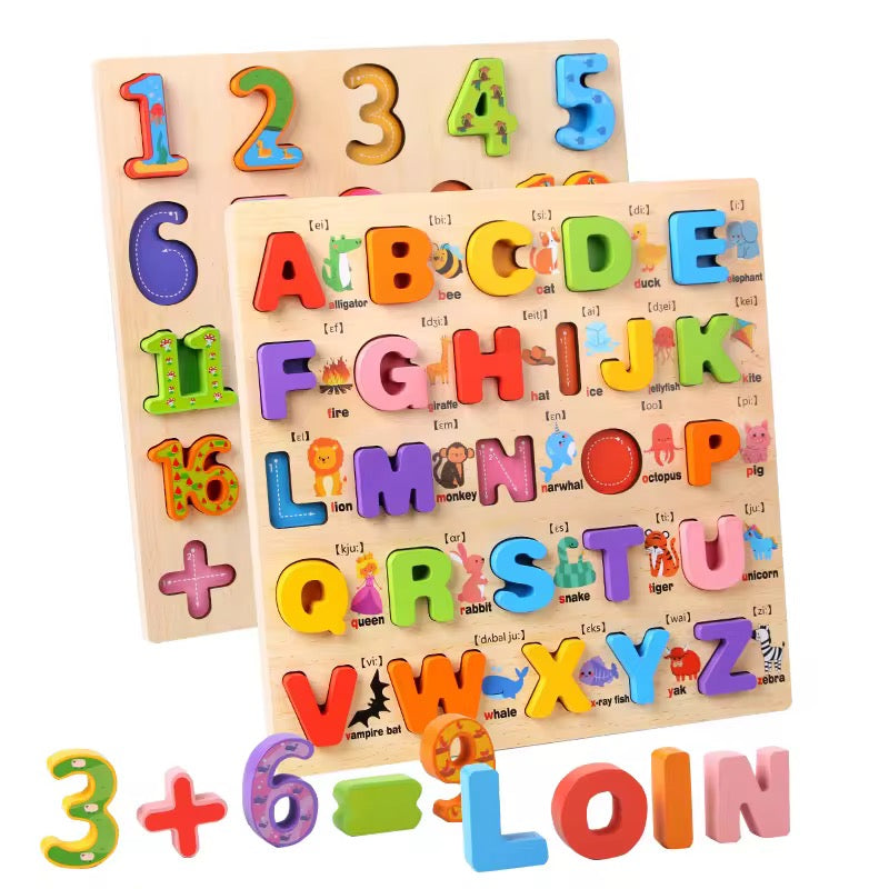 ABC Puzzle Board - 12 inches – Nanhy Bachy